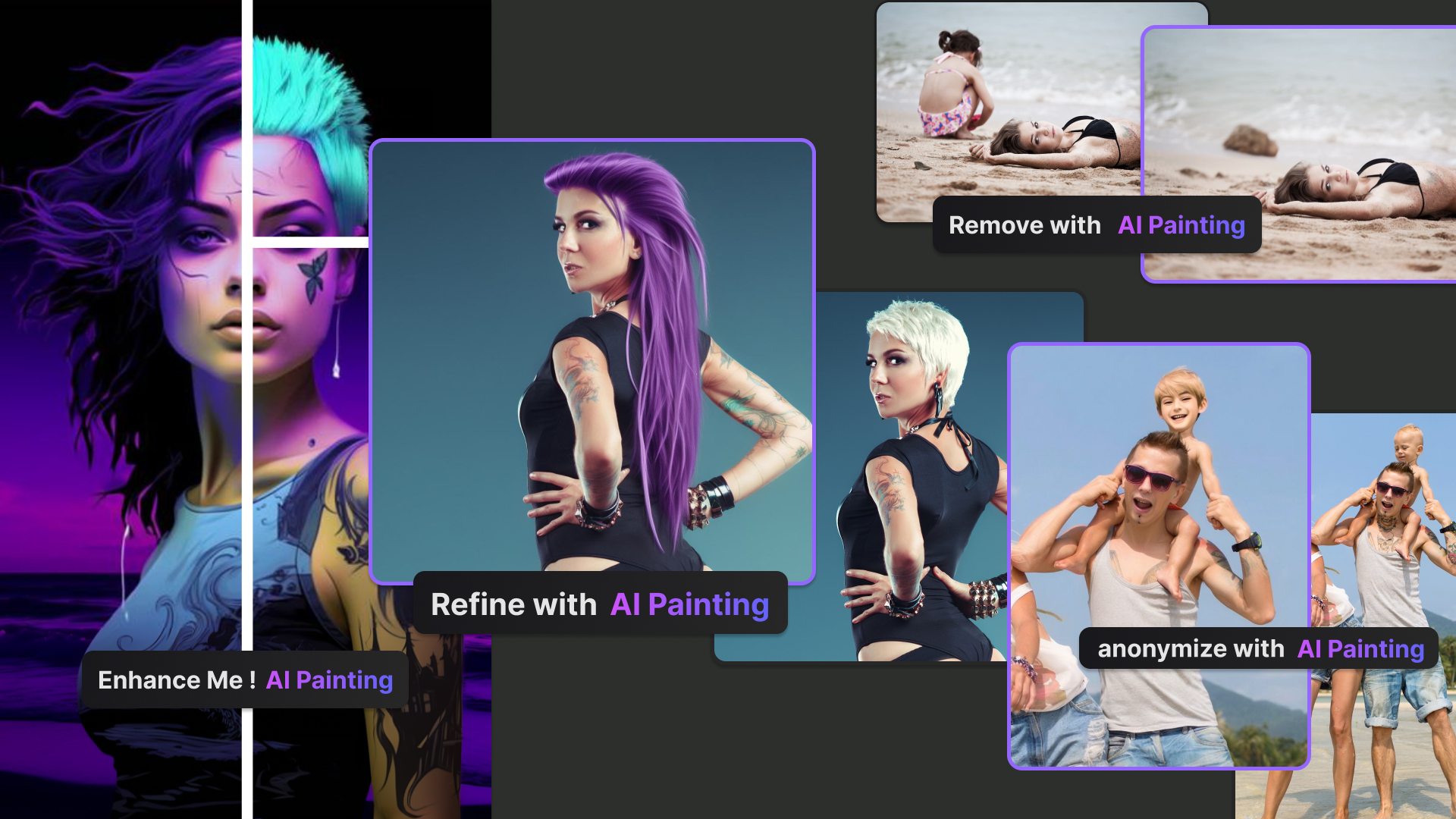 Enchance Me ! AI Painting